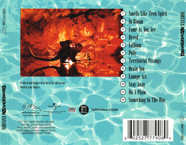Аудио CD Nirvana "Nevermind" CD NEW — фото 1