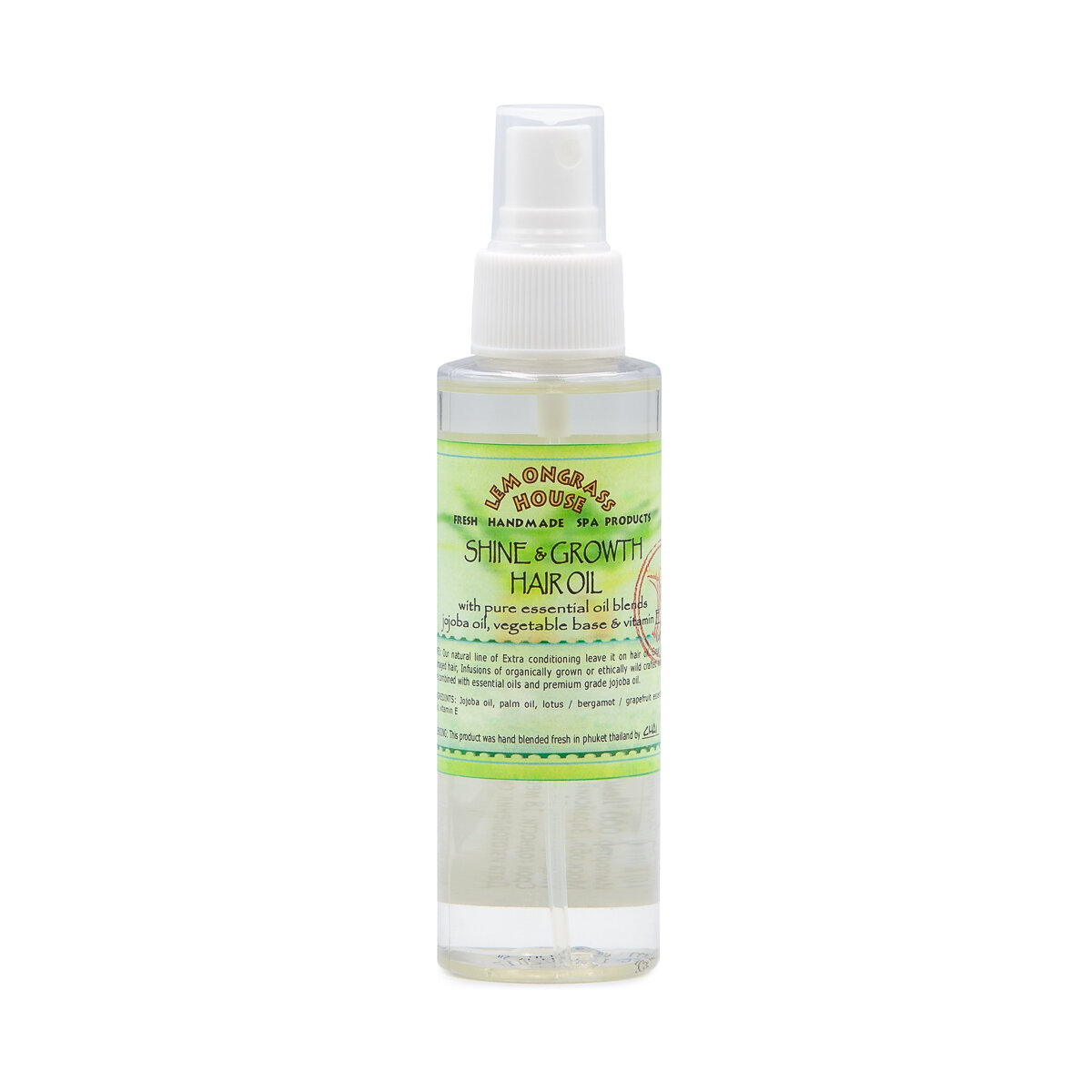 Масло для волос "Для роста и блеска" Lemongrass House Shine and Growth Hair Oil 120 мл