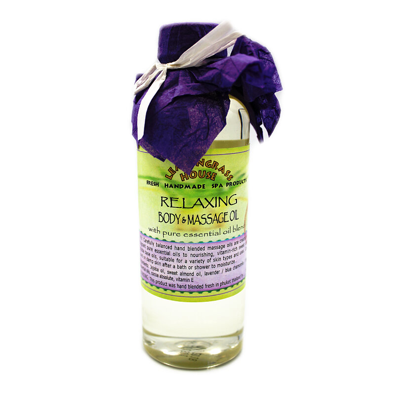 Масло для тела и массажа "Расслабляющее" Lemongrass House Relaxing Body and Massage 120 мл