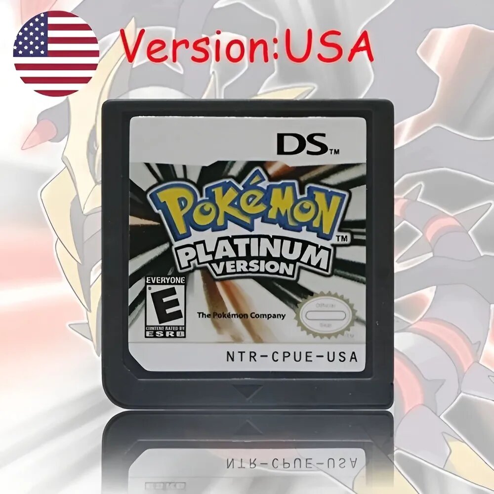 Игровой картридж Pokemon Black White Platinum HeartGold SoulSilver Keeppley для DS 2DS 3DS