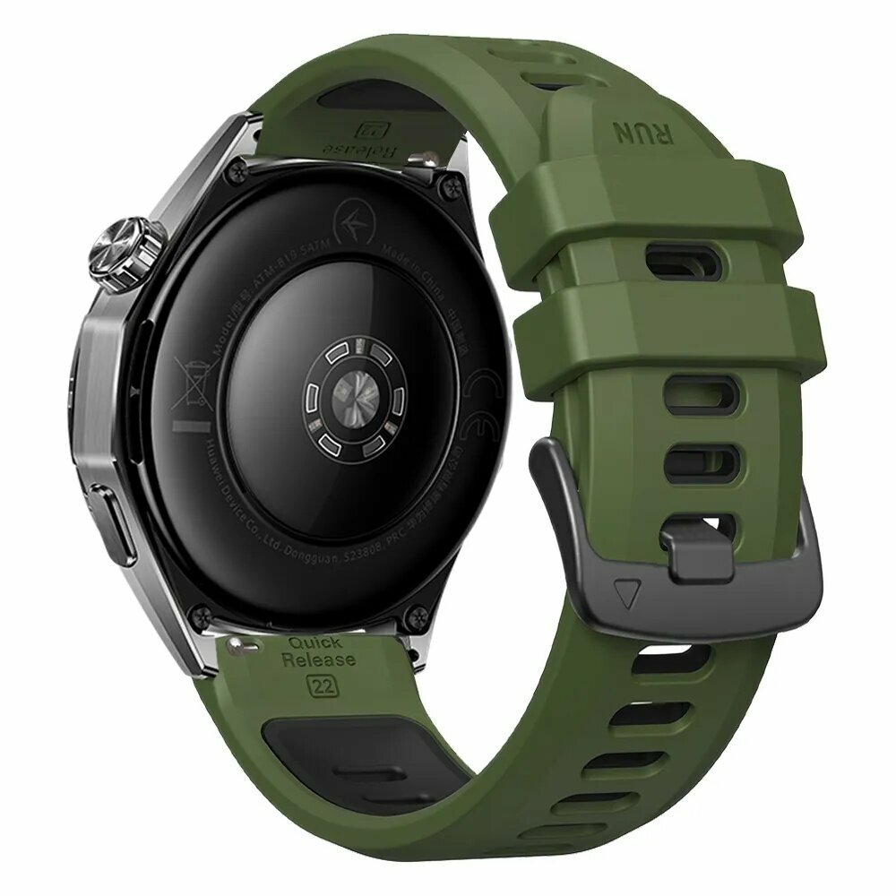 Силиконовый ремешок для Huawei Watch GT 6, GT 6 Pro, Watch 5, GT 5 Pro, GT 5, GT 4 (46 мм)