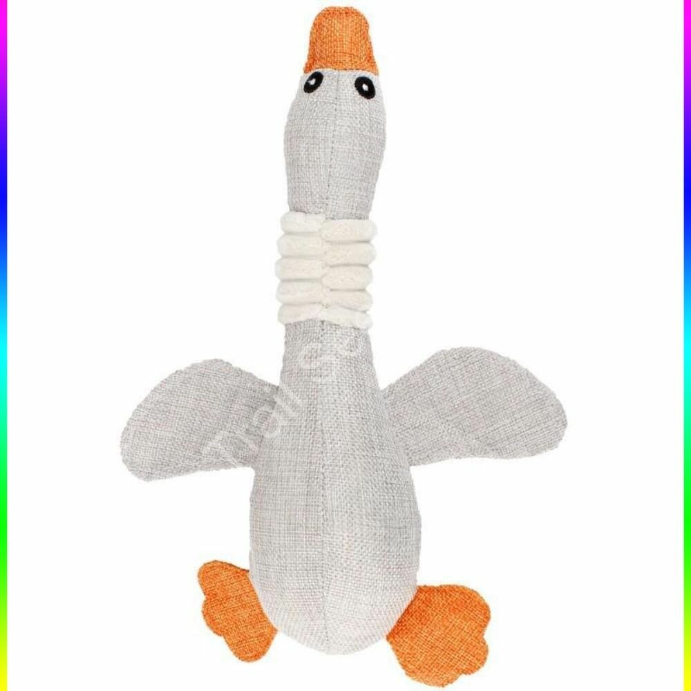 Плюшевая Игрушка Дикий Гусь Со Звуком Для Питомцев Собак И Кошек