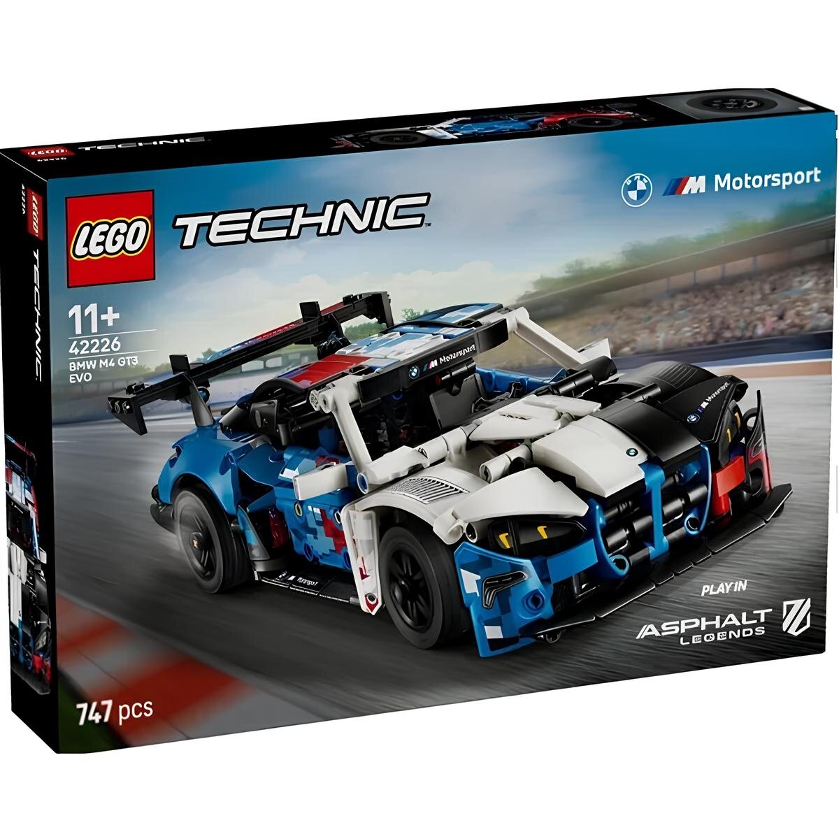 Конструктор LEGO Technic 42226 Гоночный автомобиль BMW M4 GT3 EVO, 747 дет. — фото 1