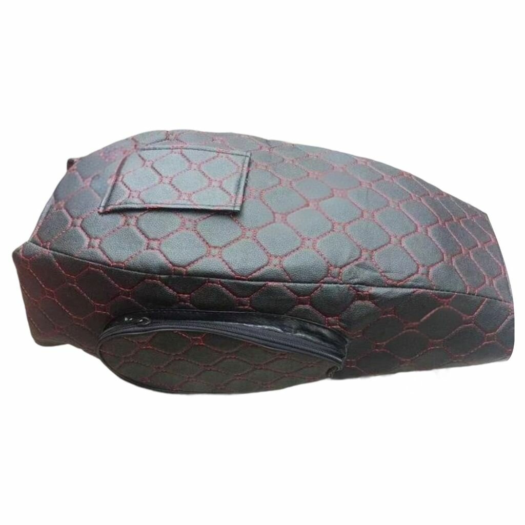 Сумка для топливного бака мотоцикла, крышка бака, бака-черная стеганая проволока