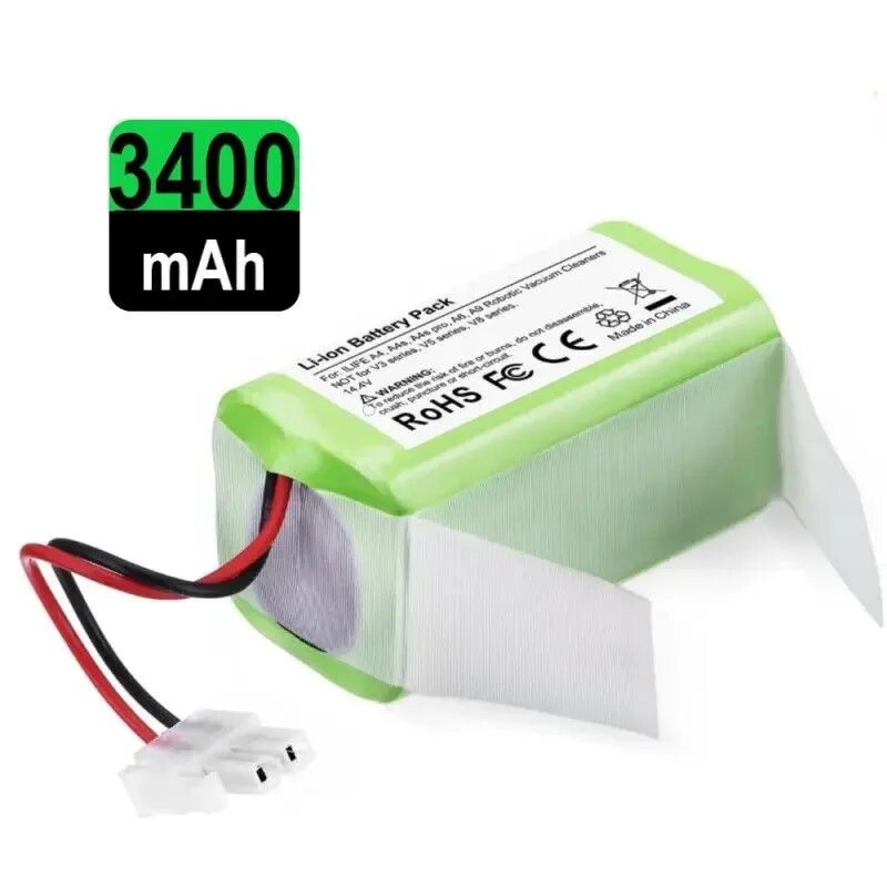 Аккумулятор для ,18650B4-4S1P-AAF-4 3400 mAh PREVAC650 PVCR-0826 , DEXP LF-800 0926W 0930 Батарея