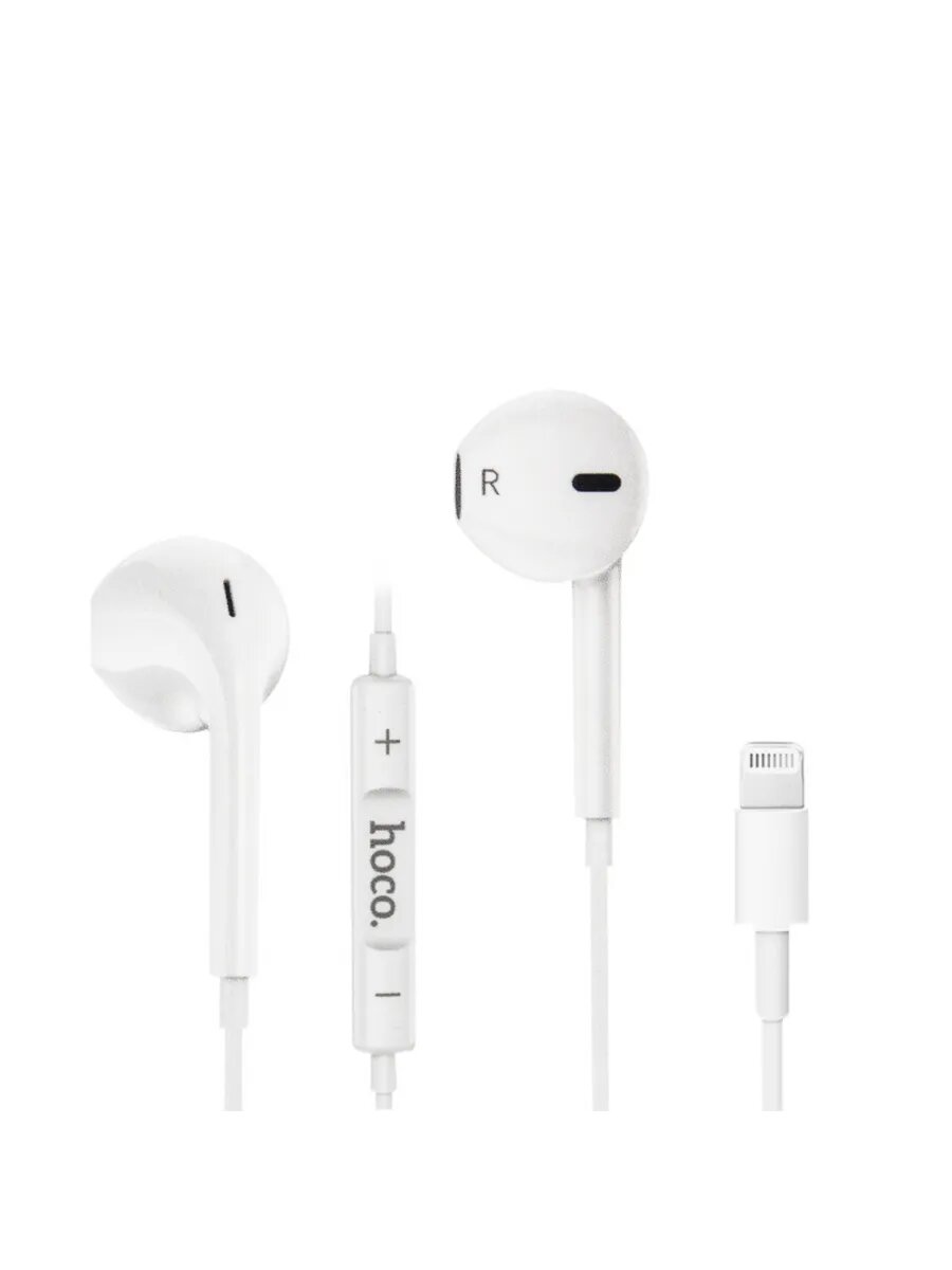 Наушники Lightning M111 HOCO белый