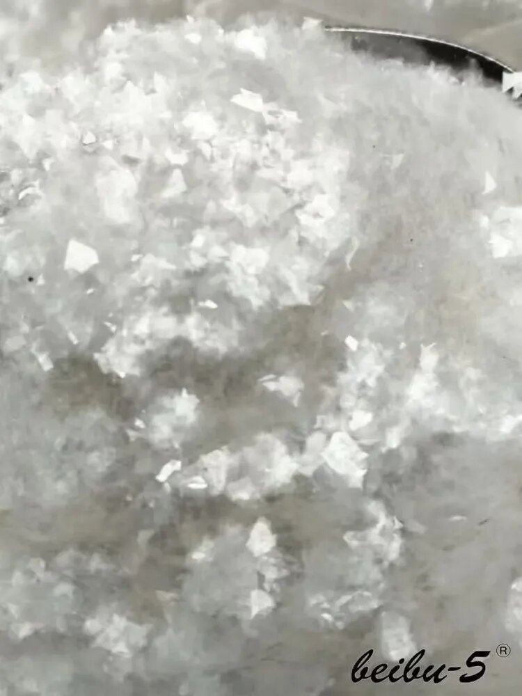 Хлопья - слюда Белый прозрачный глянец - для литья изделий и творчества (7 грамм)