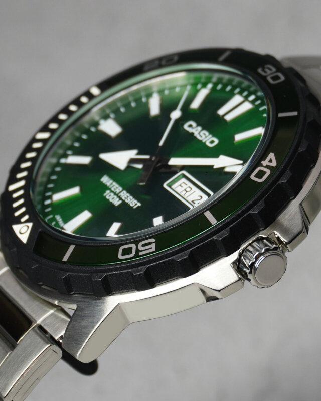 CASIO Collection Men, зеленый, — фото 1