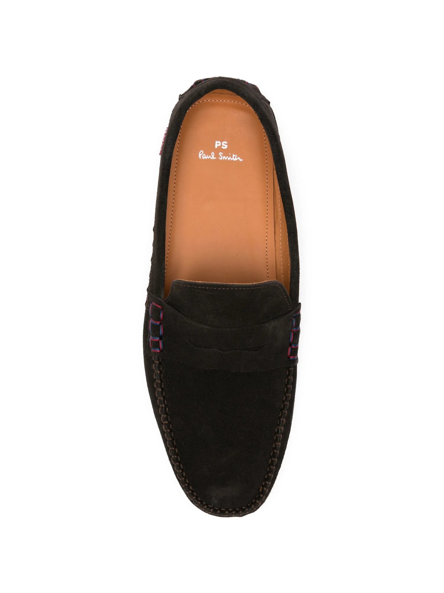 Лоферы Paul Smith Penny stitching loafers, размер 8, brown — фото 1