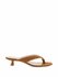 Босоножки Stuart Weitzman Thong strap sandals, размер 37.5, brown