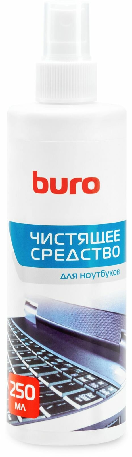 Чистящий спрей BURO для ноутбуков, антистатический эффект, объем 250 мл (BU-SNOTE)