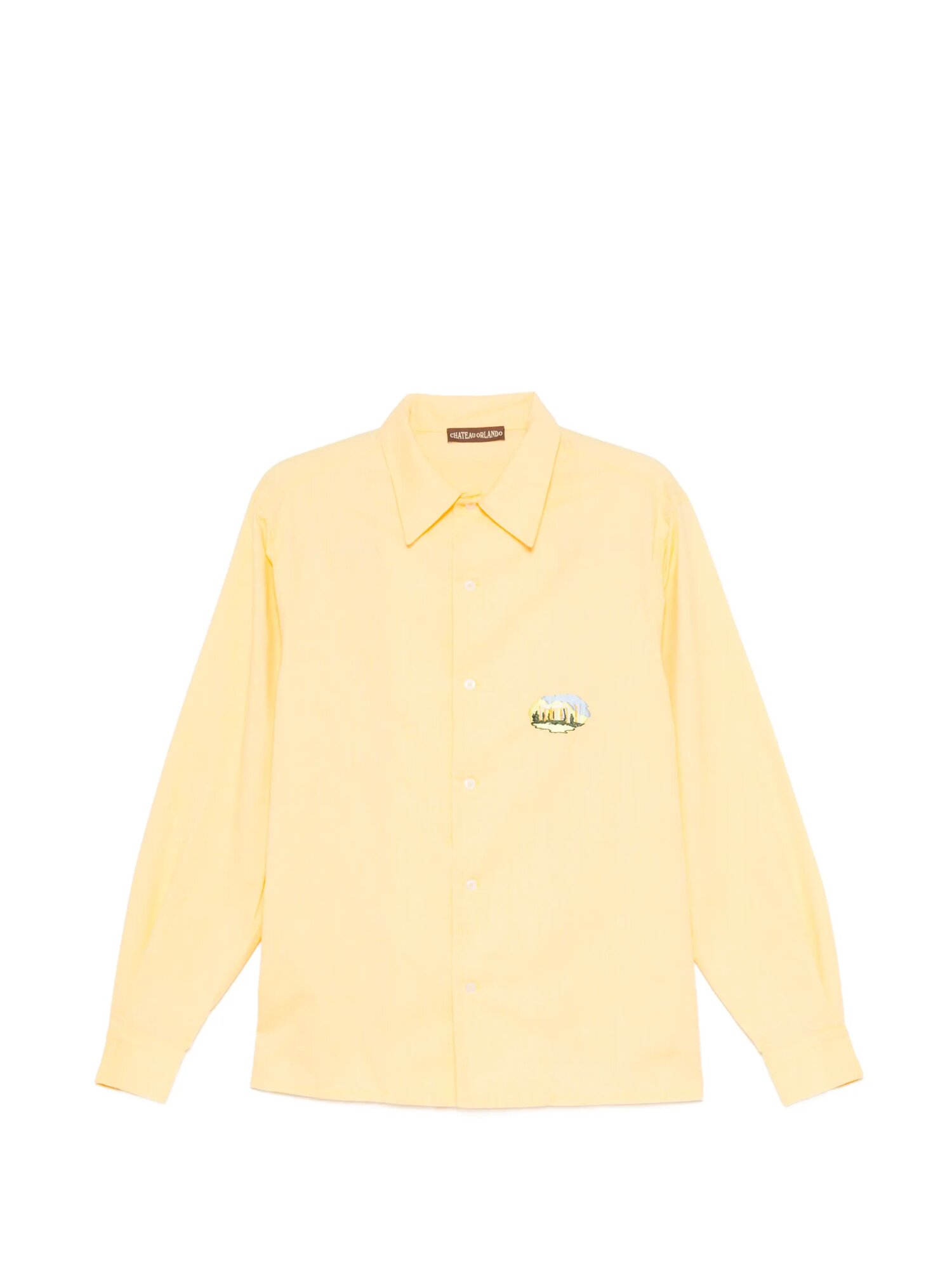 Рубашка Logo-embroidered shirt