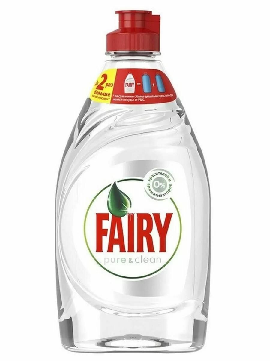 Средство для мытья посуды Fairy Pure & Clean, 1350 мл