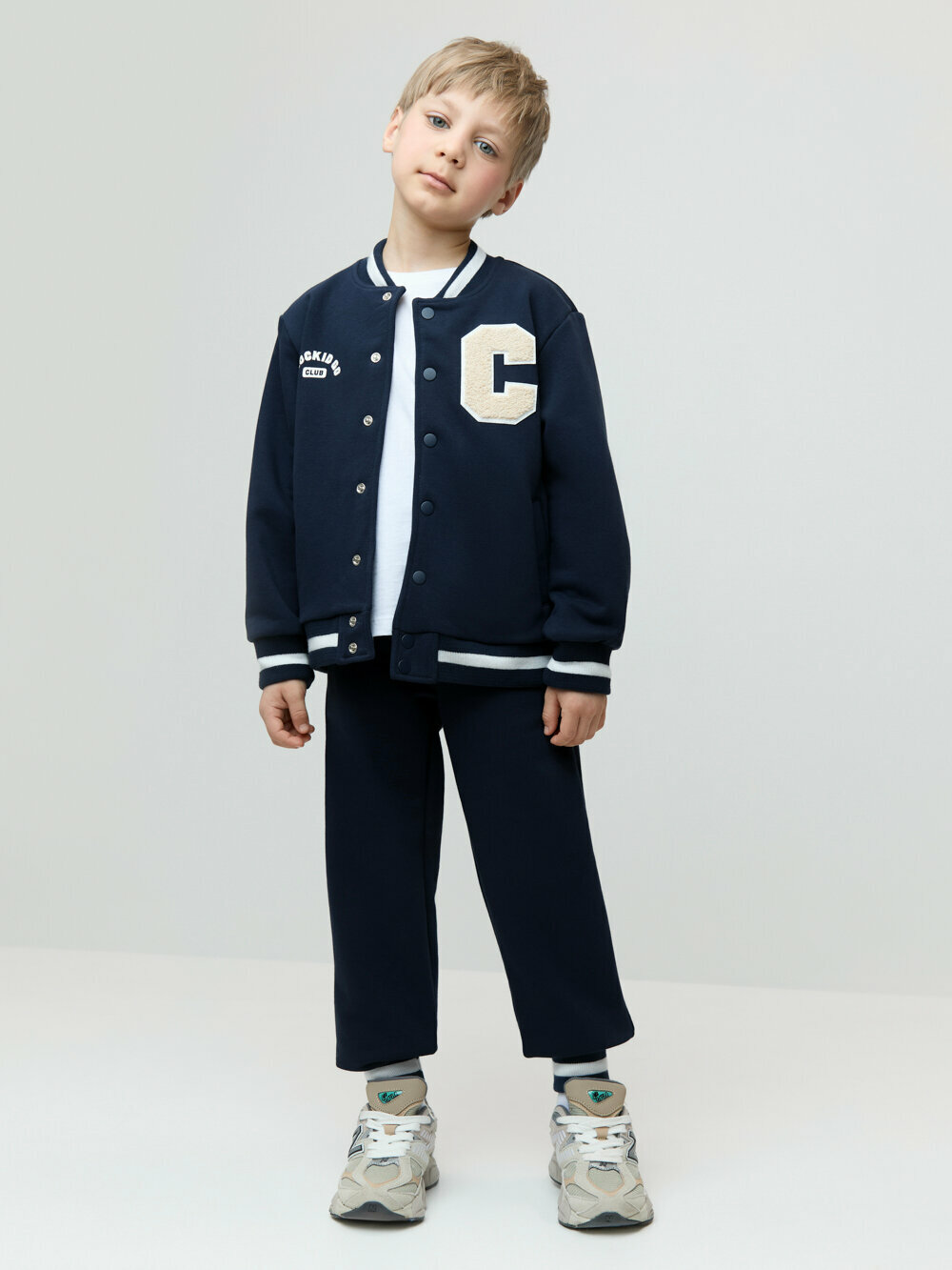 Брюки спортивные трикотажные штаны для мальчика, хлопок