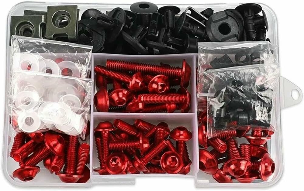 Болт-гайки мотоцикла, болт обтекателя, болты для лобового стекла, набор винтов, зажимы для Suzuki RX125 SFV650 SFV650 GL