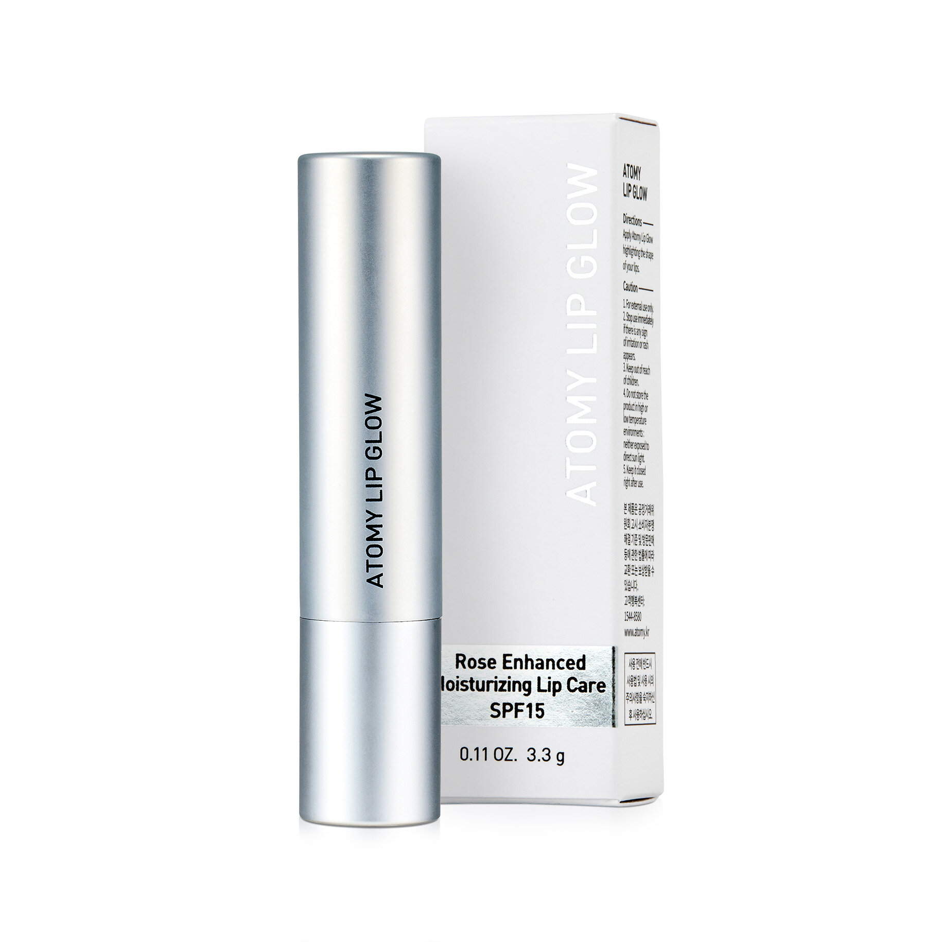 Блеск для губ от Атоми, SPF 15/Atomy Lip Glow, 3.3 гр, Южная Корея