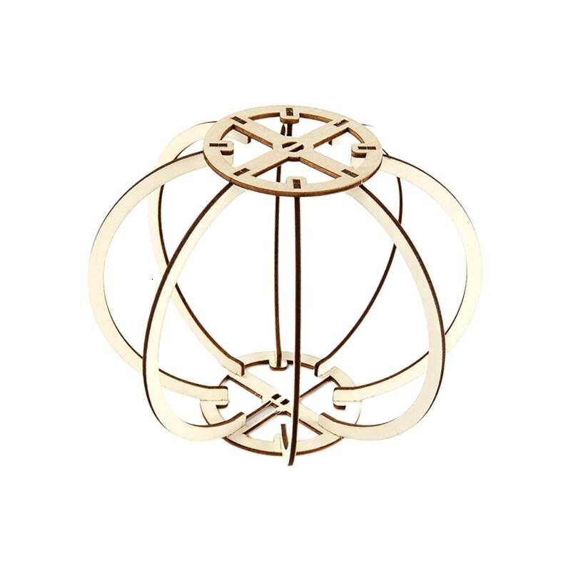 Винтажный деревянный фонарь, Круглая лампа-фонарь