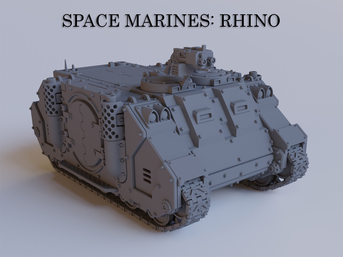 Набор миниатюр Warhammer 40000 Adeptus Astartes: Rhino / Космодесант: Рино