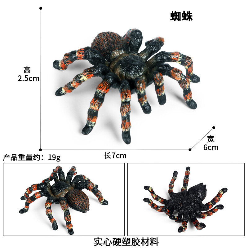 Реалистичная модель паука тропического леса, ручная игрушка, образовательная игра 0.057 кг
