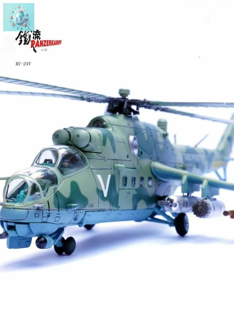 Anzerkampf 14005PE Ми-24 модель вертолета, сплав, масштаб 1:72, 2022