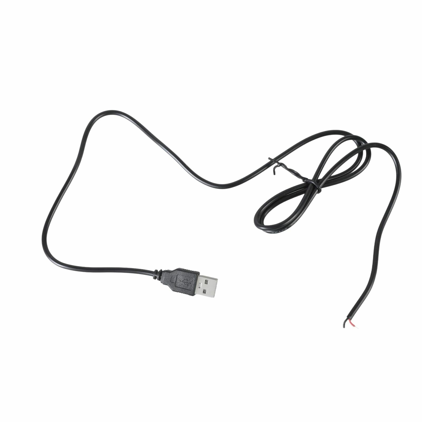 3A сменный USB-кабель для зарядки 2pin-оголенный провод