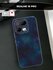 Чехол на Realme 16 Pro / Реалме 16 Про с принтом Фон соты синие