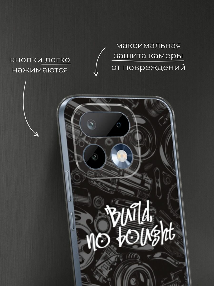 Чехол на Realme 16 Pro / Реалме 16 Про с принтом Build no bought — фото 1