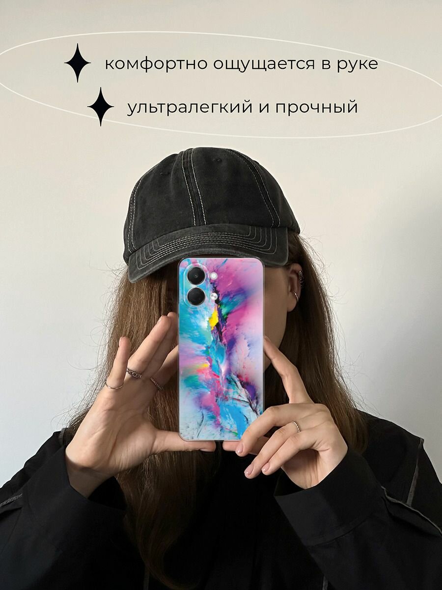 Чехол на Tecno Spark Go 3 / Текно Спарк Го 3 с принтом Абстракция 29 — фото 1