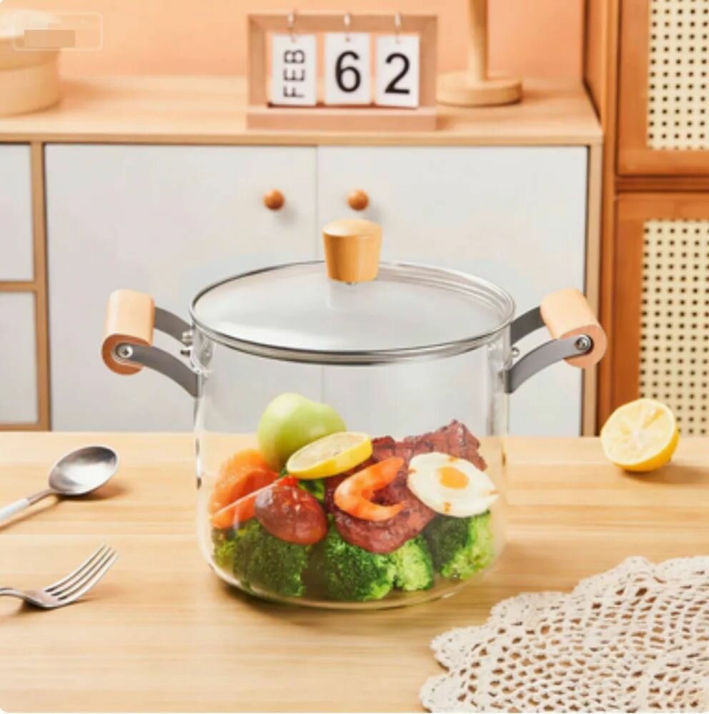 Уховарка, Термоупрочненное стекло, 4,5 л, 1 шт