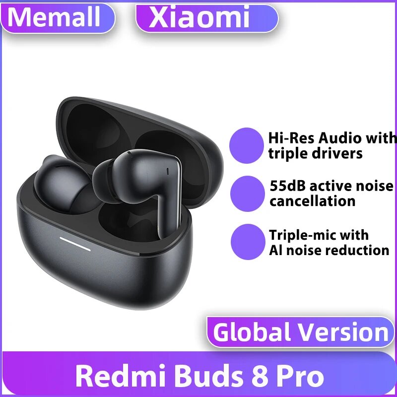 Redmi Buds 8 Pro Global Version Black — фото 1