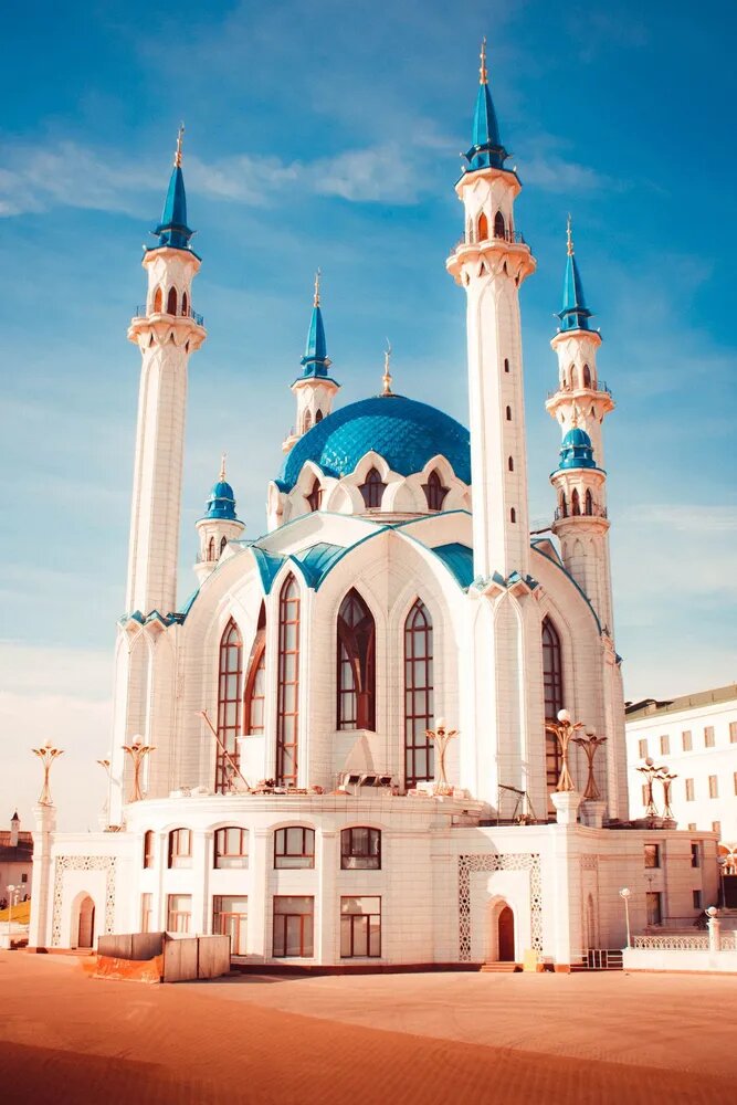 Алмазная Мозаика "Мечеть Кул Шариф" 30х40 См Полным Заполнением Без Подрамника, Творчество, Подарок