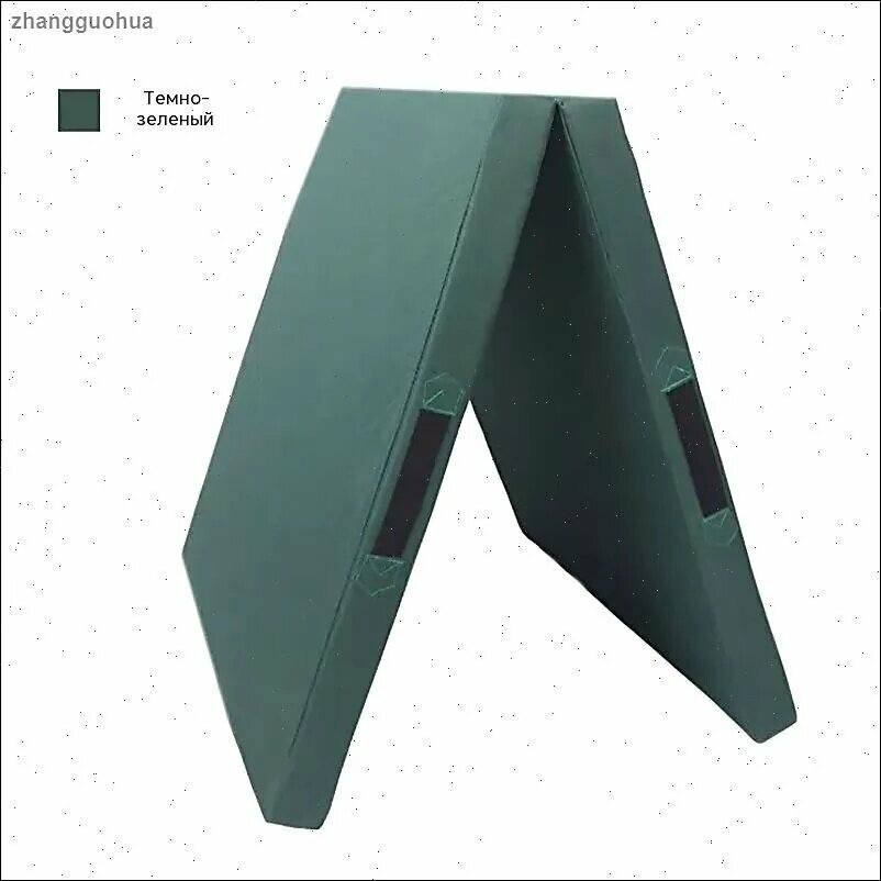 Мат спортивный гимнастический складной 120*60*5 см, 2 секции-Dom