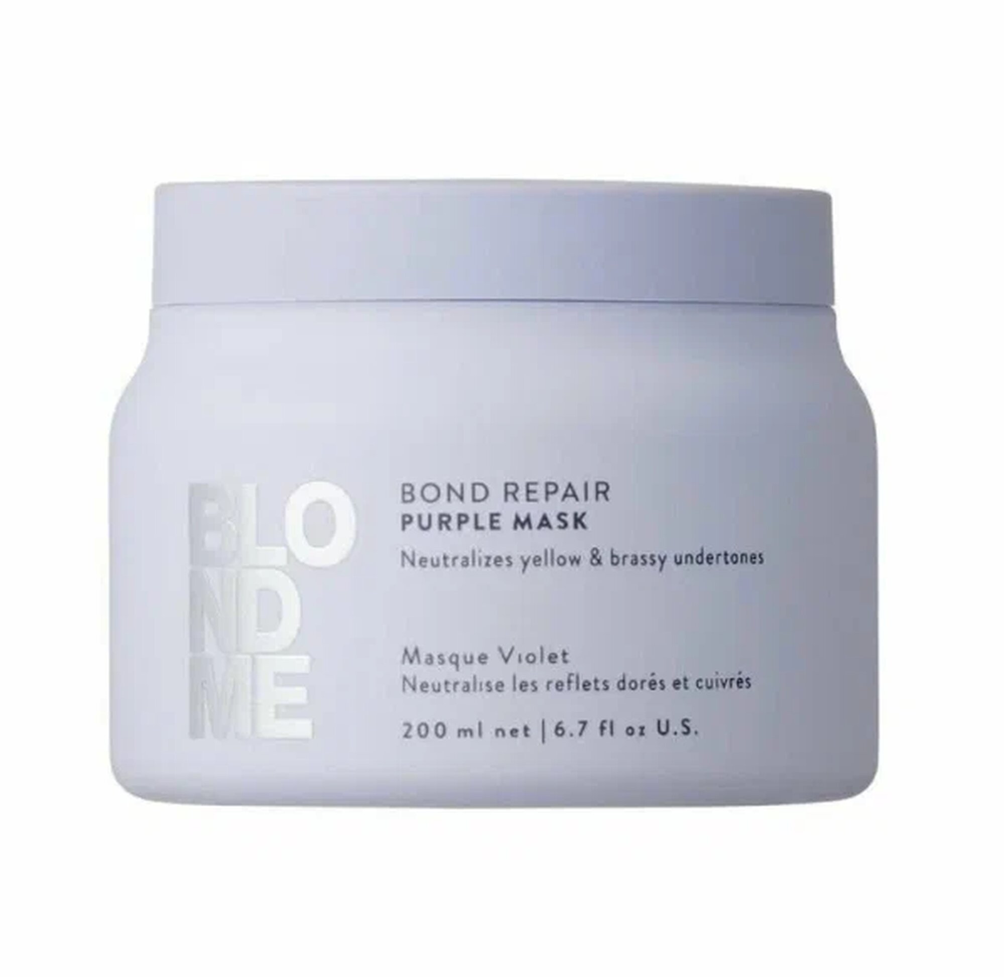 Маска для волос Schwarzkopf Professional BlondMe Care Bond Repair Purple Mask, 200 мл