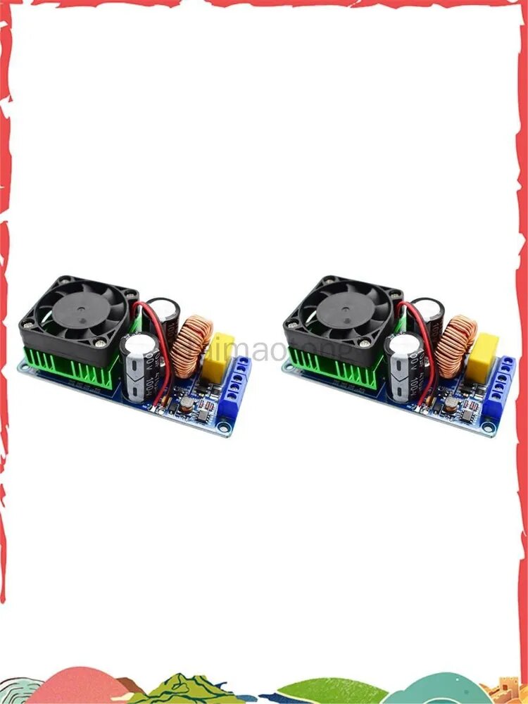 2x HIFI Power IRS2092 500 Вт моноканальный цифровой усилитель мощности