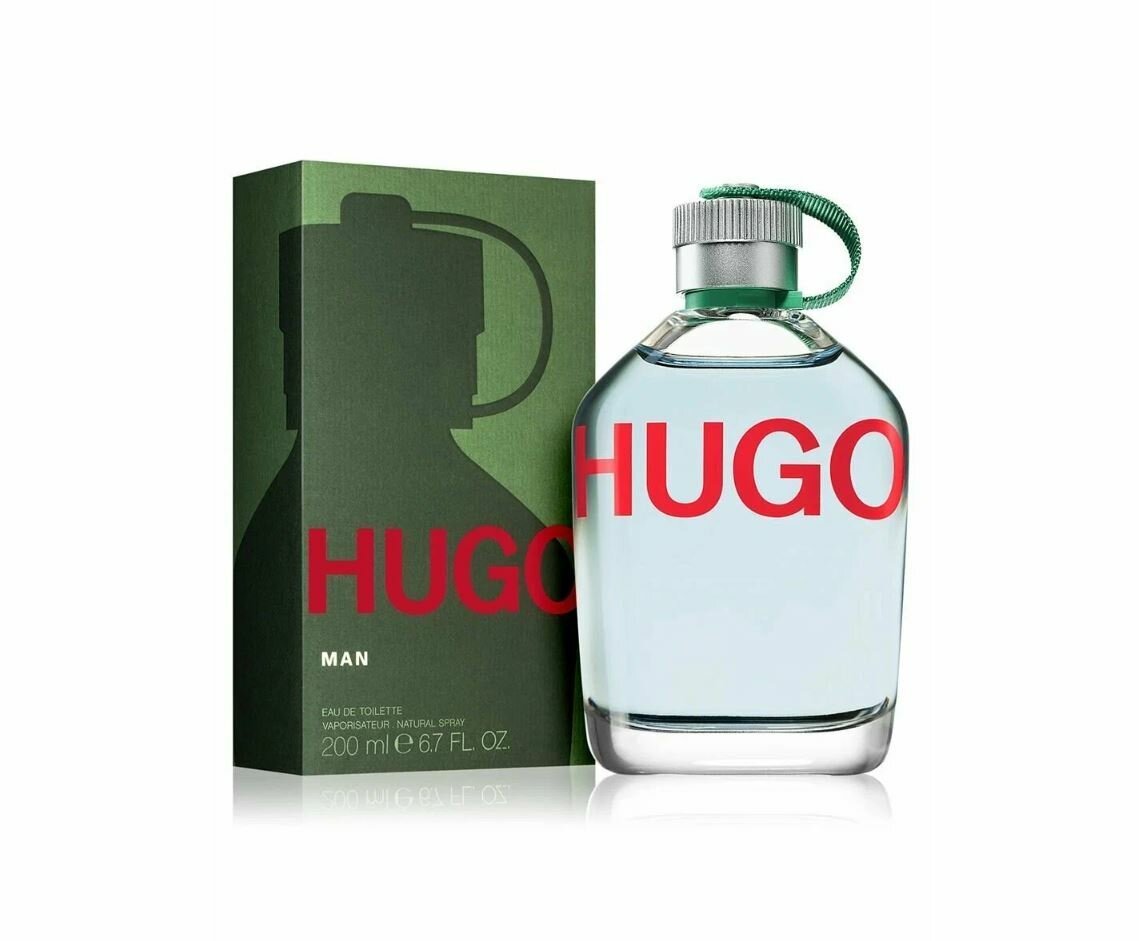 Туалетная вода Hugo Boss Hugo Men древесно-фужерный мужской 200 мл