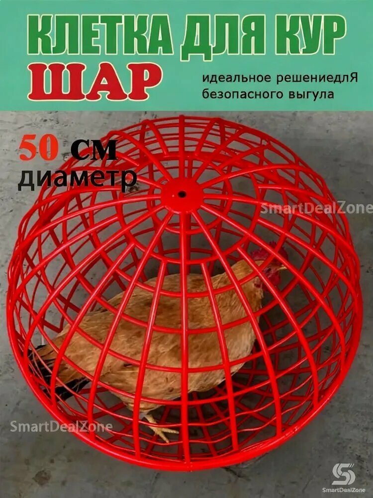 Клетка Шар для Кур и животных, диаметр50cm