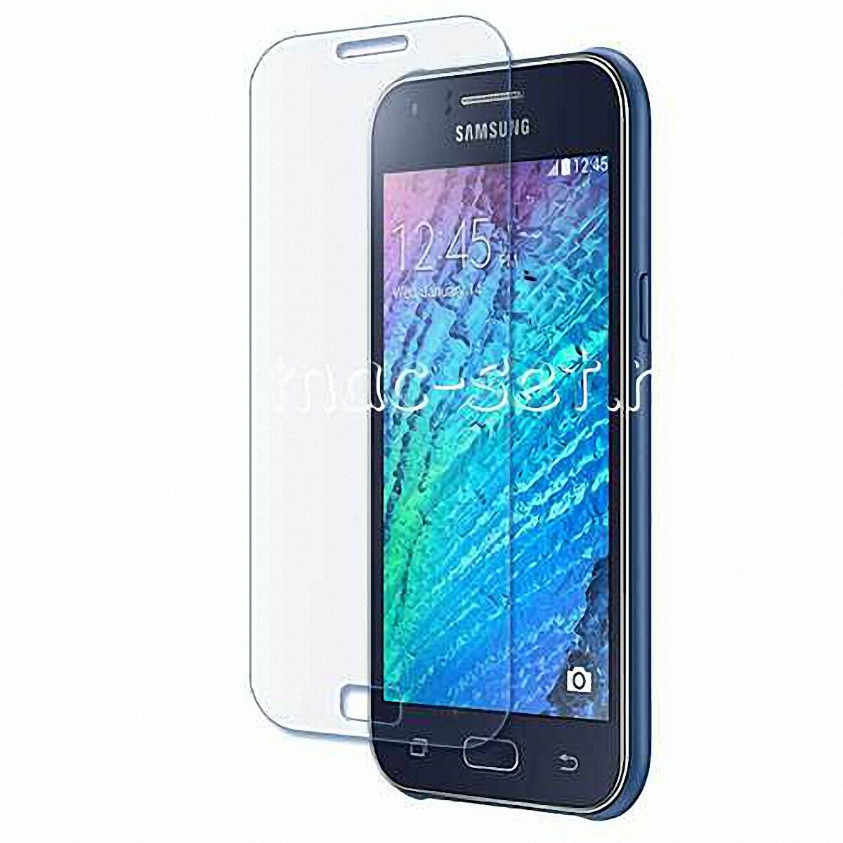 Защитное стекло для Samsung Galaxy J1 J100F / H / DS прозрачное на плоскую часть экрана