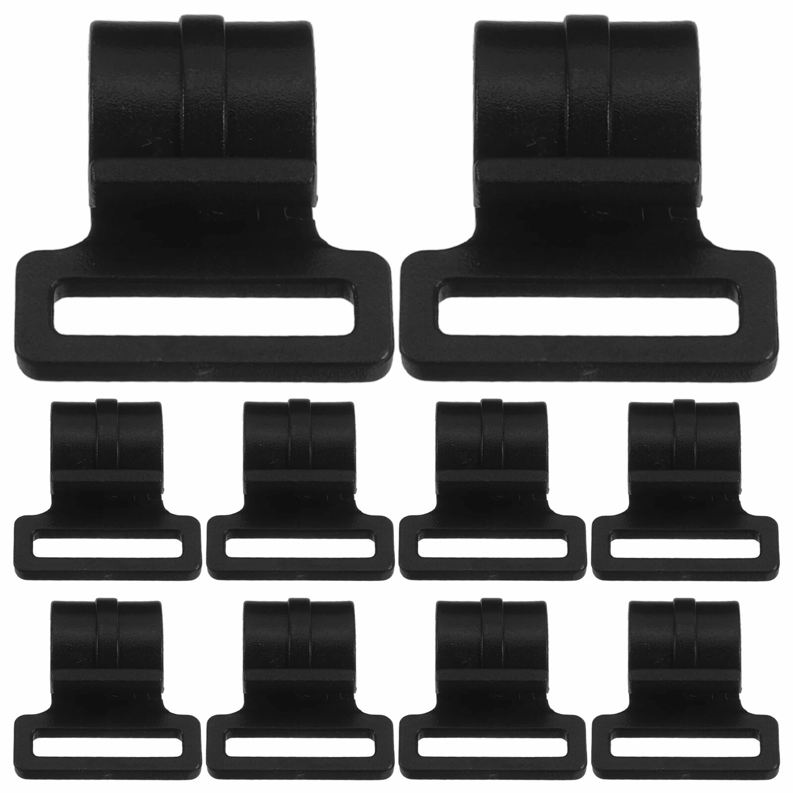 10 шт. крючки для палатки, легкие пластиковые аксессуары для кемпинга, прочная вешалка для снаряжения для хранения дома и сада