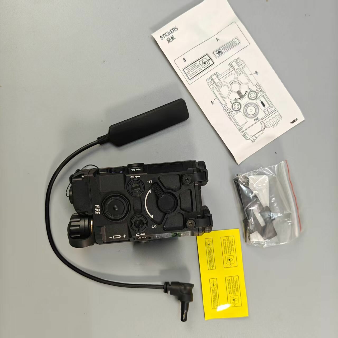 Лазерная указка OGL, тактический лазерный модуль/металлический фонарик, аксессуары для игрушечного пистолета