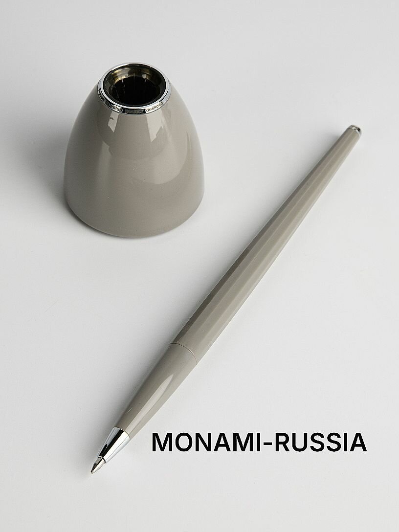 Ручка шариковая настольная ZENITH 7 Desk Pen Mud grey в подарочной коробке