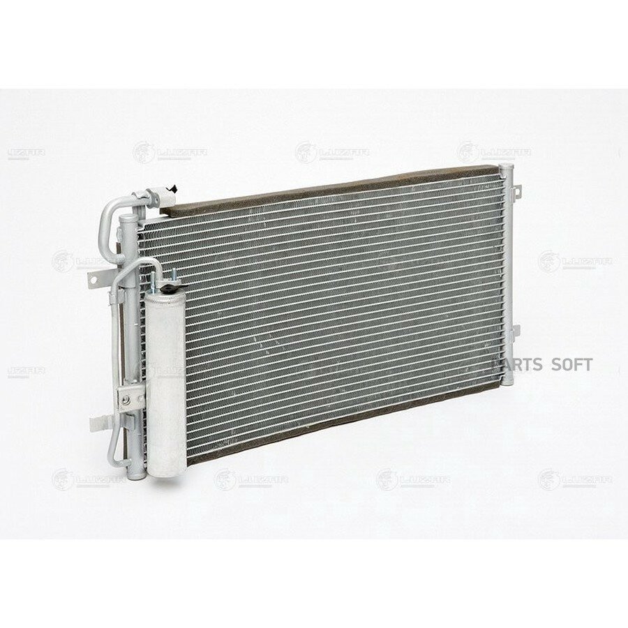LUZAR LRAC0127 Радиатор кондиц. для а/м Лада 2170-72 Приора (тип Halla) (LRAC 0127)