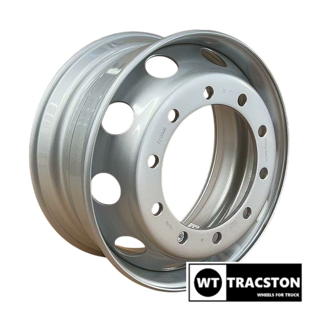 Диск автомобильный литой Tracston 22.5x9 10x335 et175 dia281 Серебристый