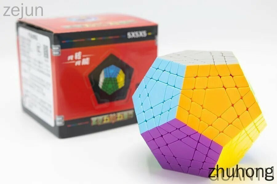 Головоломка гигаминкс ShengShou Gigaminx 5x5 v2 color