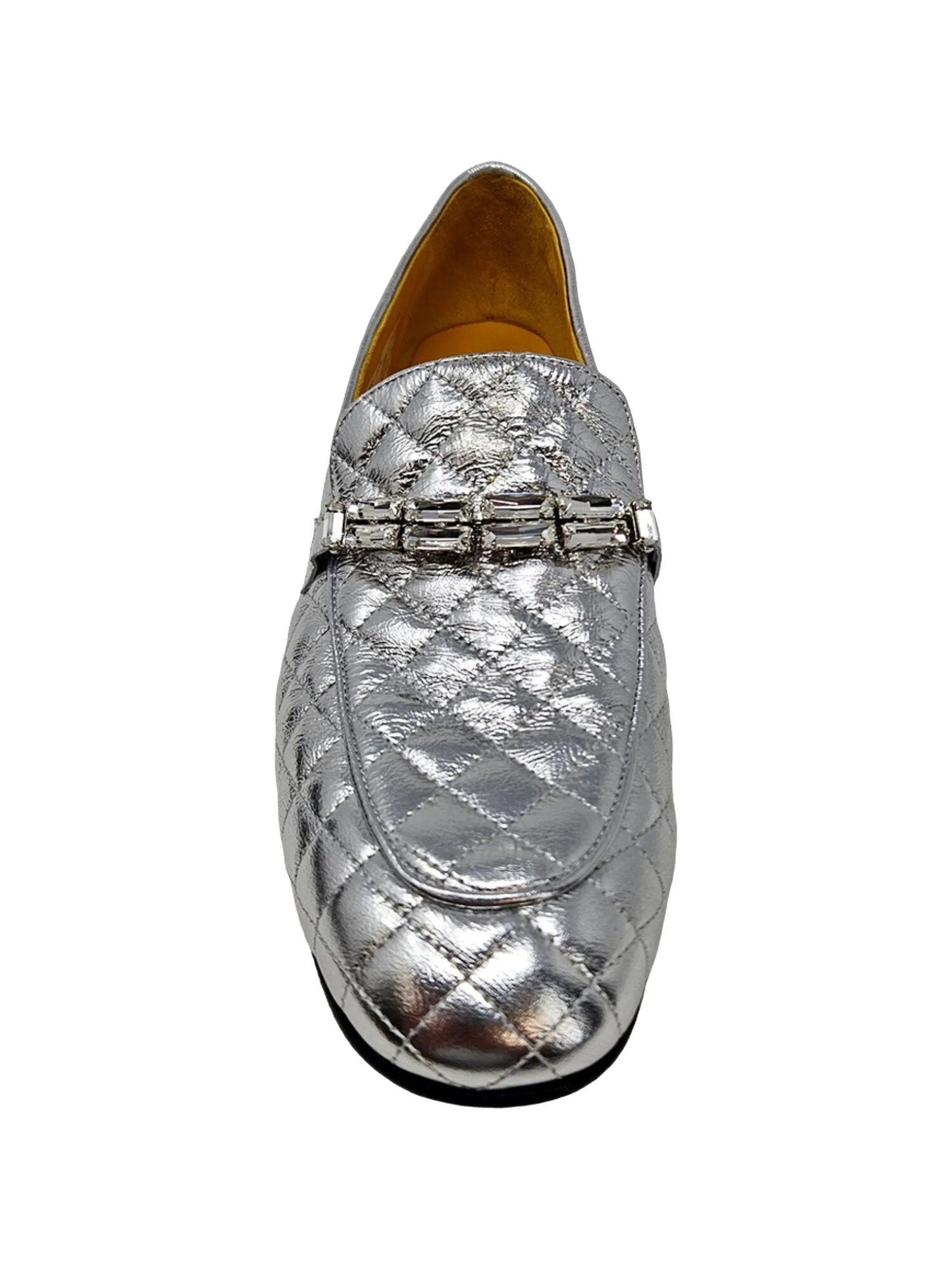 Лоферы Madison Maison Quilted loafers, размер 40, Silver — фото 1