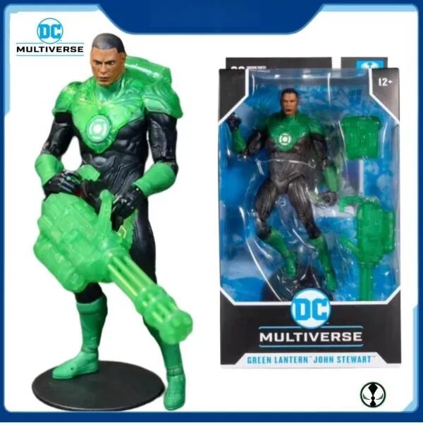 Фигурка McFarlane Toys Современный комикс "Зеленый фонарь" (Джон Стюарт) Modern comic Green Lantern (John Stewart) 7"