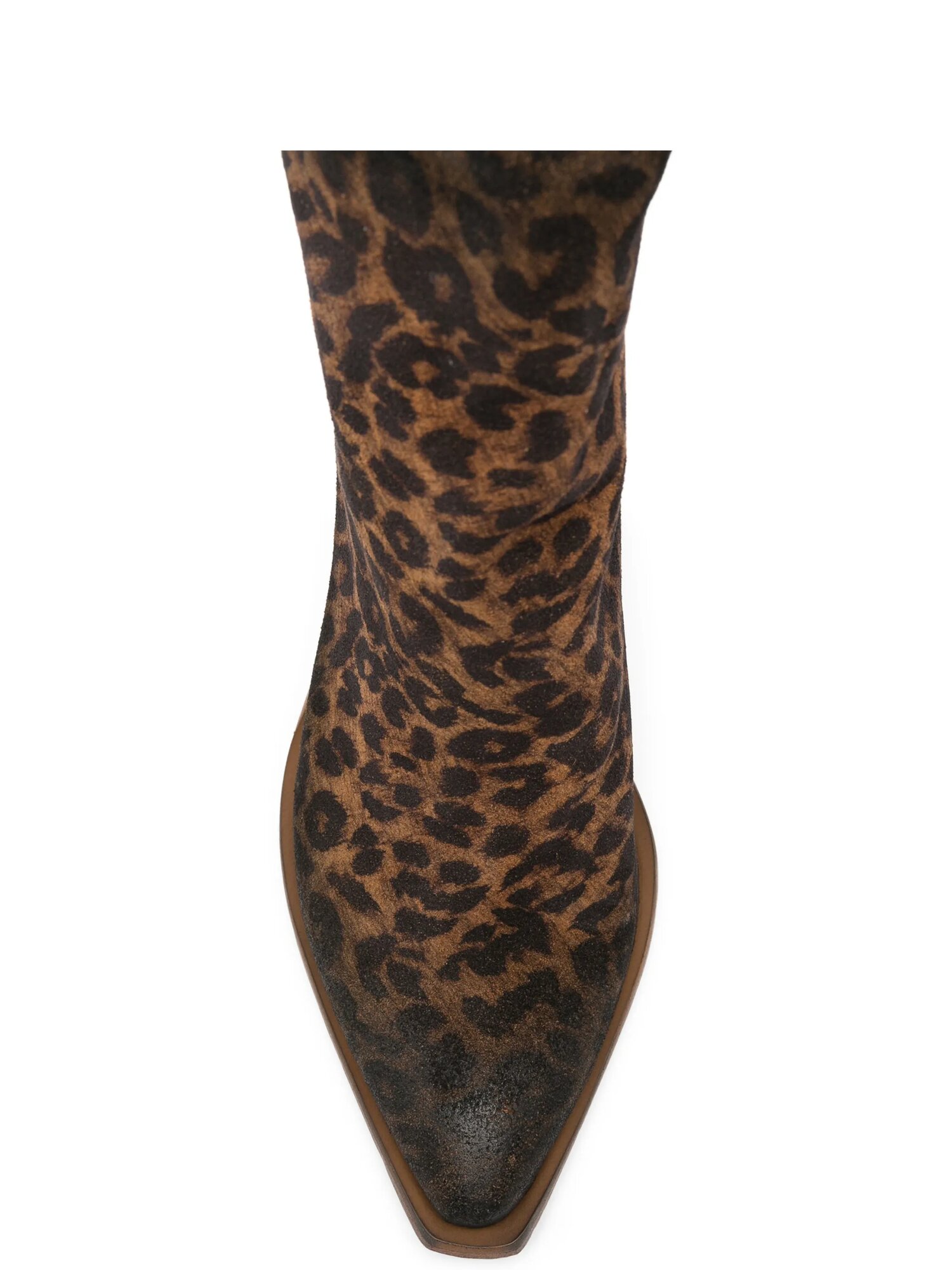 Ботинки Metisse Animal print boots, размер 38, brown — фото 1