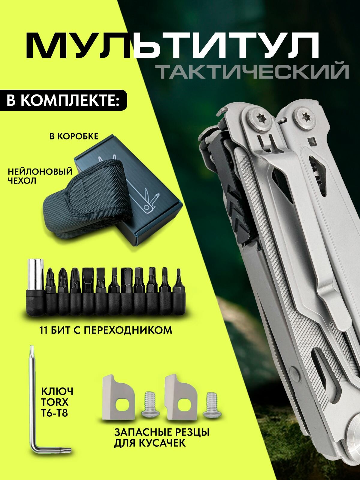 Мультитул тактический — фото 1