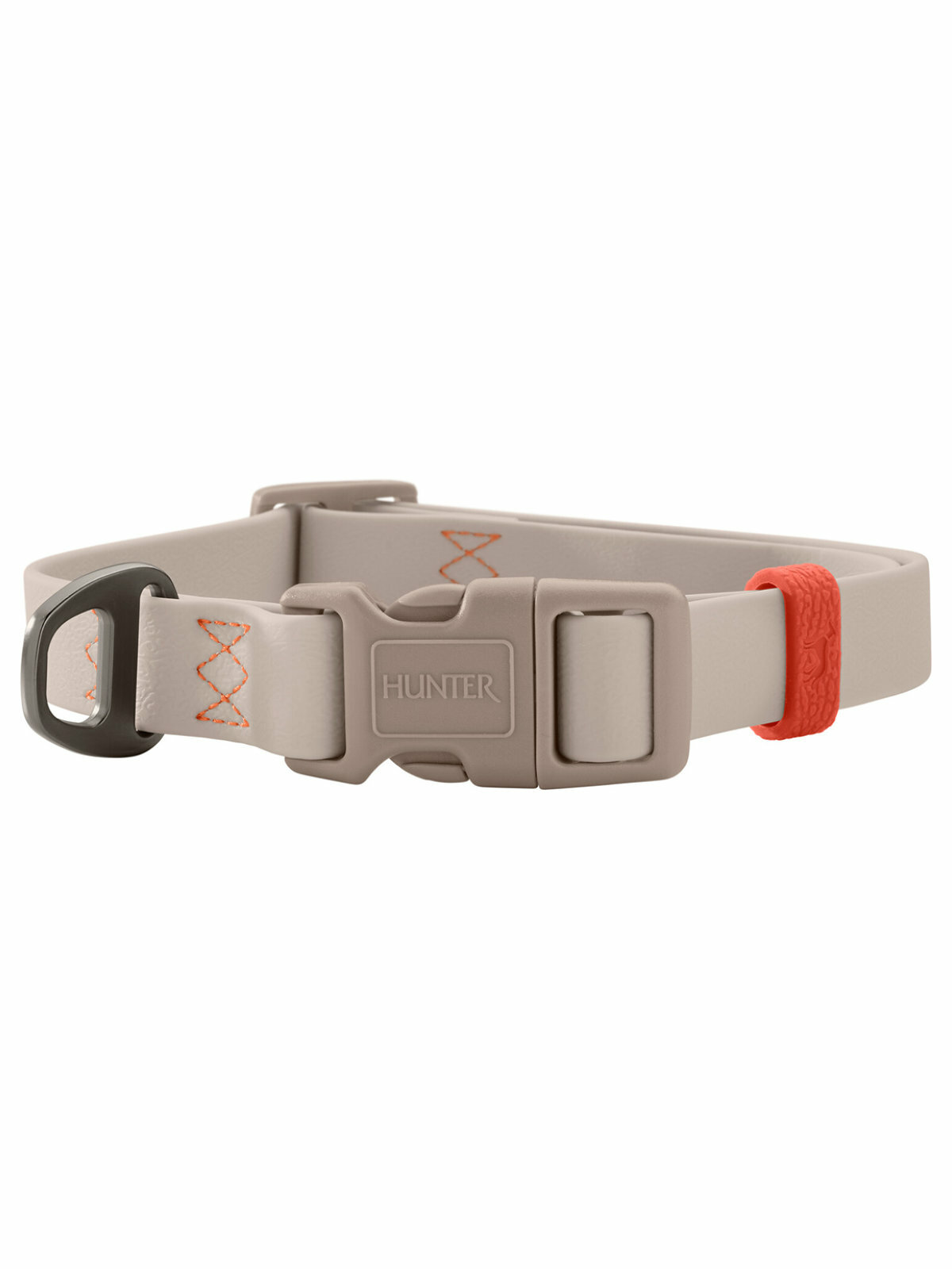 Ошейник для собак Hunter Havanna M 30-45 см, биотановый, бежевый