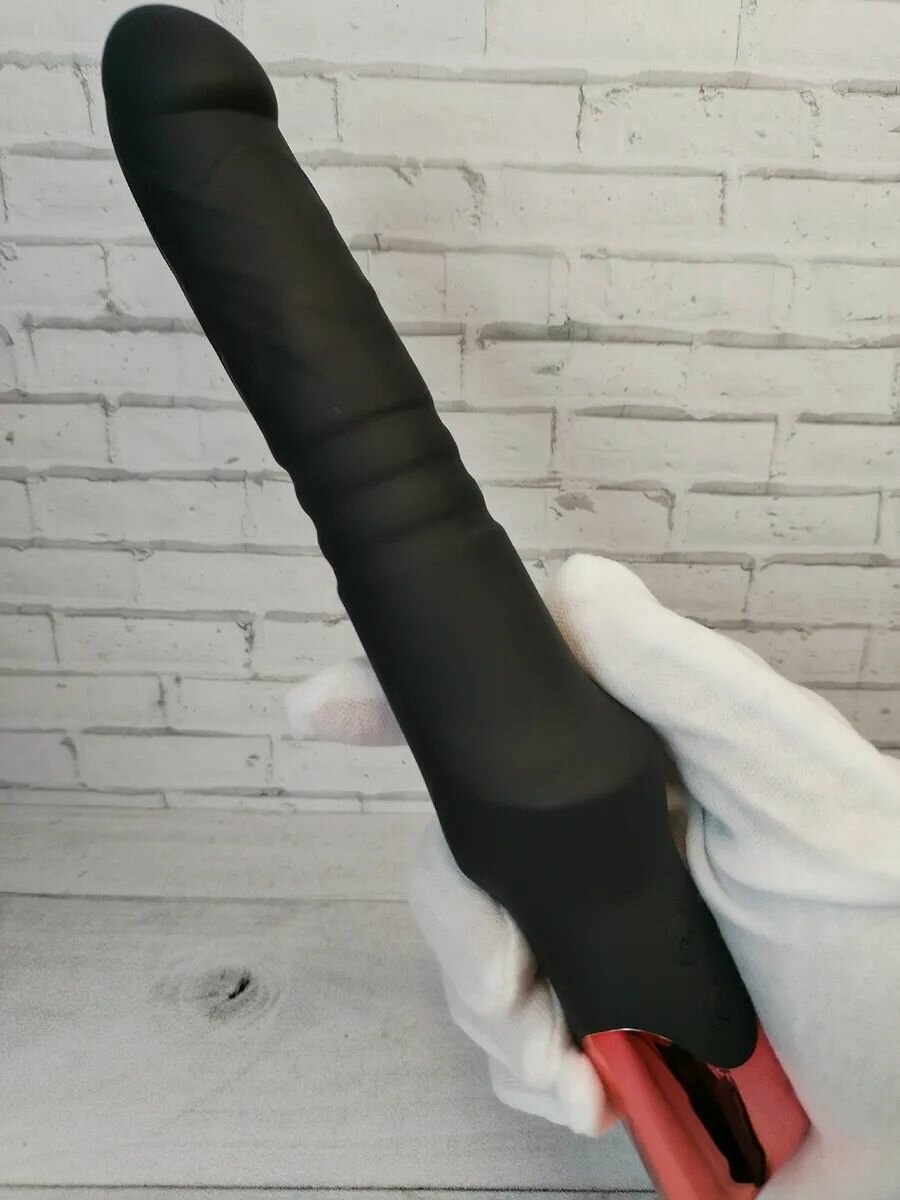Вибратор Black Ray, для анально-вагинального секса, черный цвет