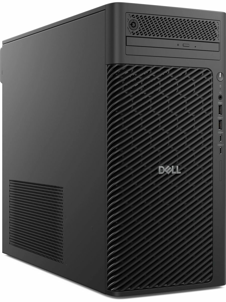 ПК Dell Pro Max Tower T2 FCT2250 MT Core Ultra 9 285K/32Gb/SSD1Tb Graphics/W11Pro/m/kb/черный